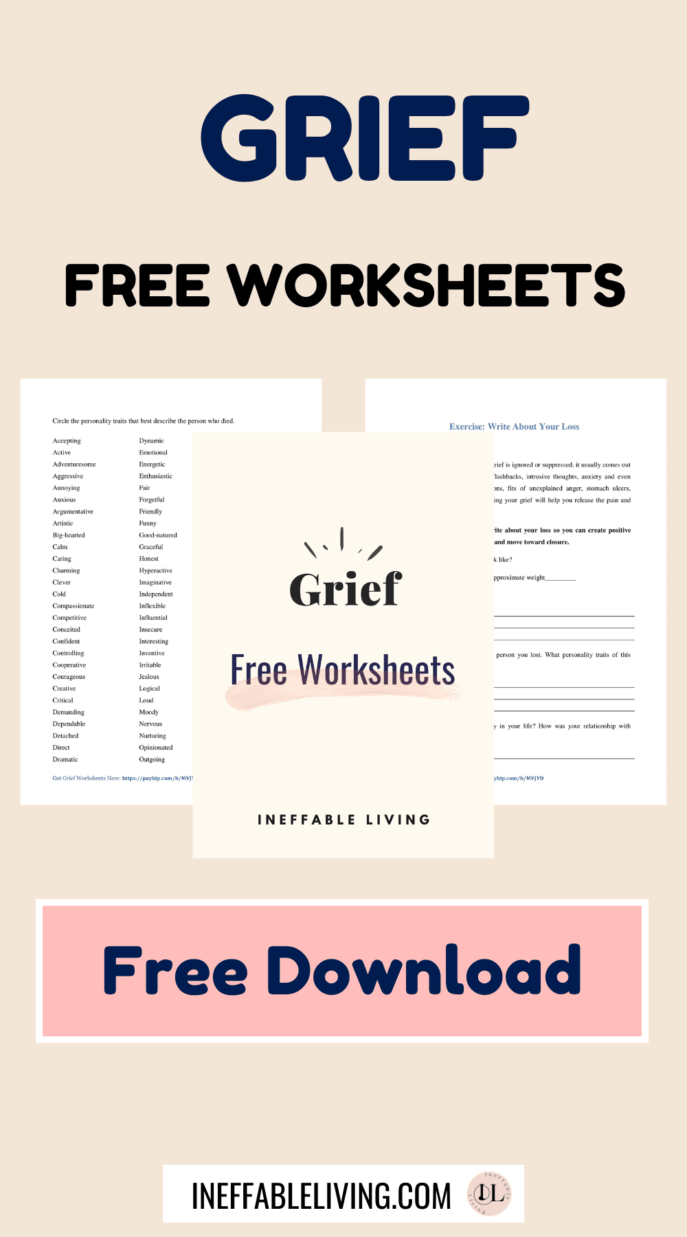 ACT For Grief and Loss: 6 Powerful Tools and Worksheets to Help You ...