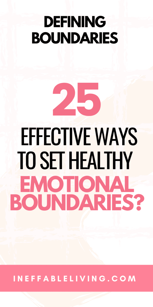 How To Set Boundaries In A Toxic Relationship? Top 25 Effective Ways to ...
