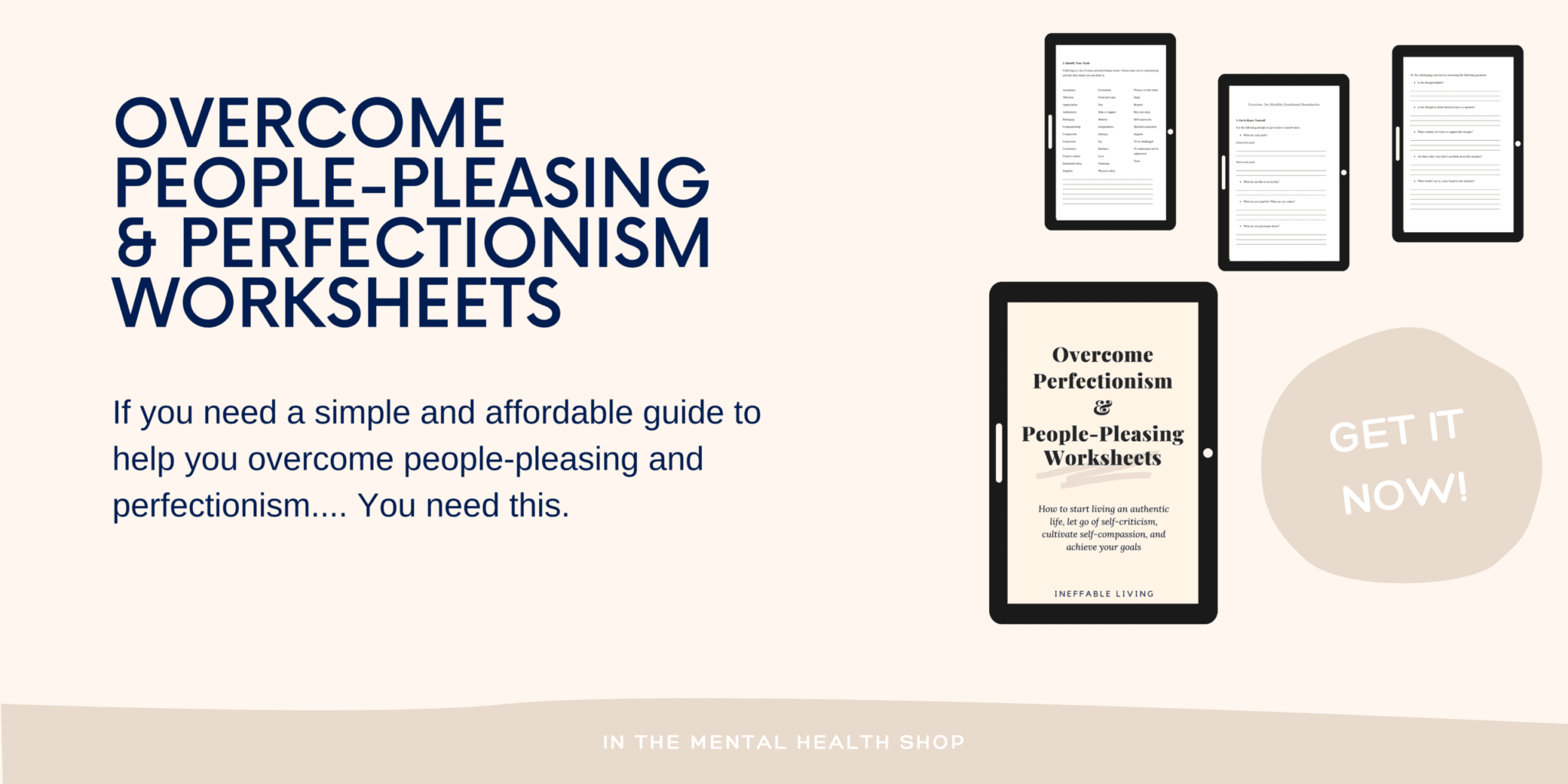 Overcome people-pleasing & perfectionism worksheets (1)