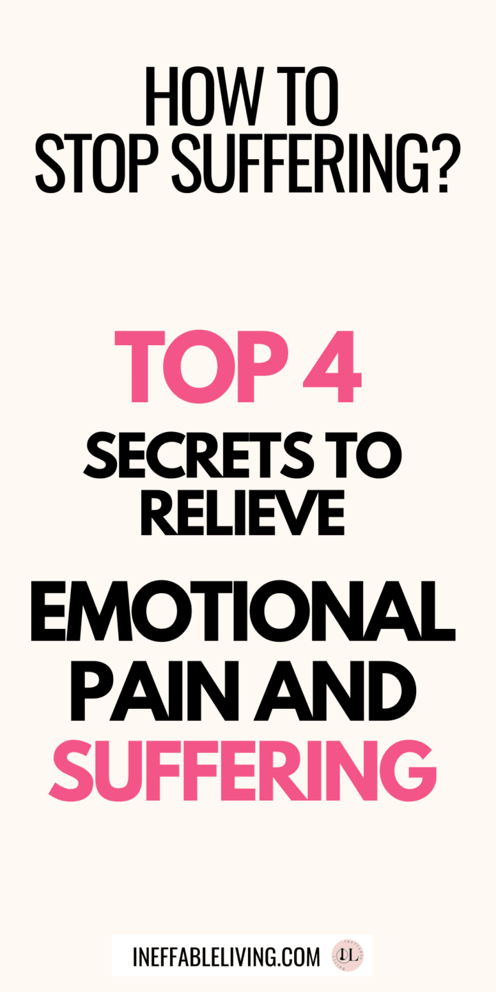 Pain vs Suffering (+Top 4 Tips On How To Embrace Pain & Stop Suffering)