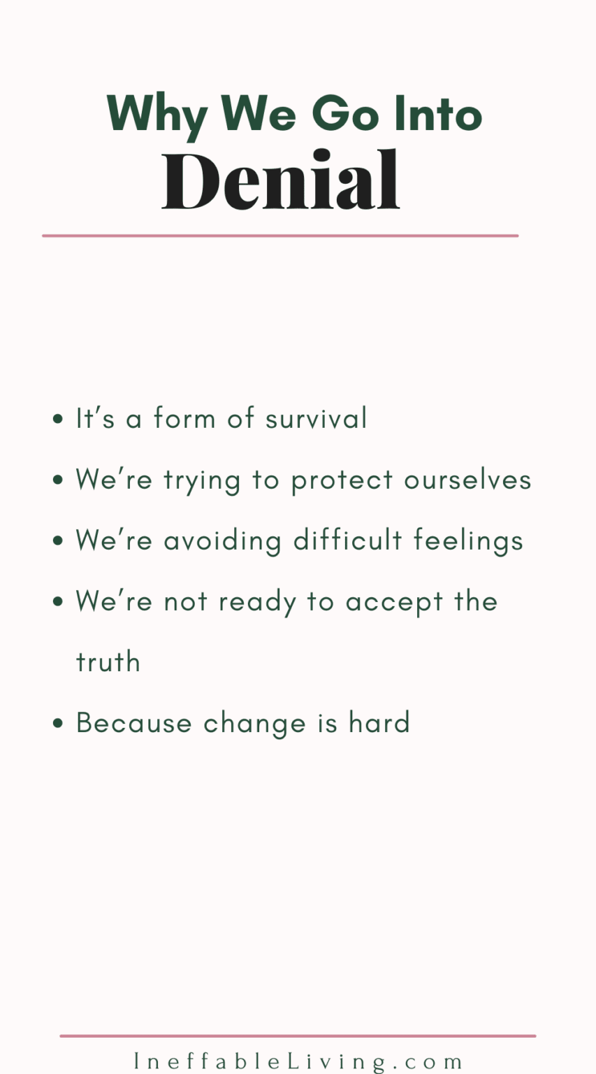 How To Step Out Of Denial In 10 Steps
