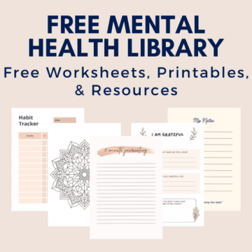 +100 Free Mental Health Worksheets – Printable PDF Library