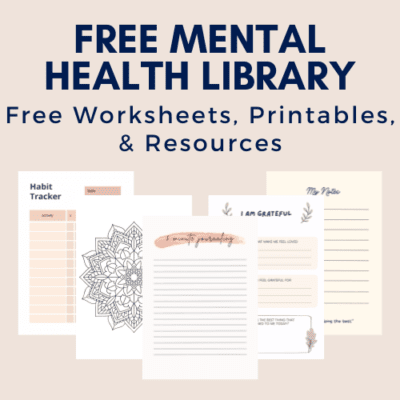 +100 Free Mental Health Worksheets – Printable PDF Library