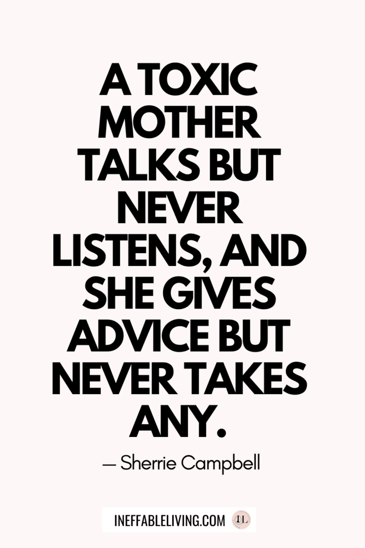 Top 100 Toxic Narcissistic Mother Quotes That Will Make You Feel Seen