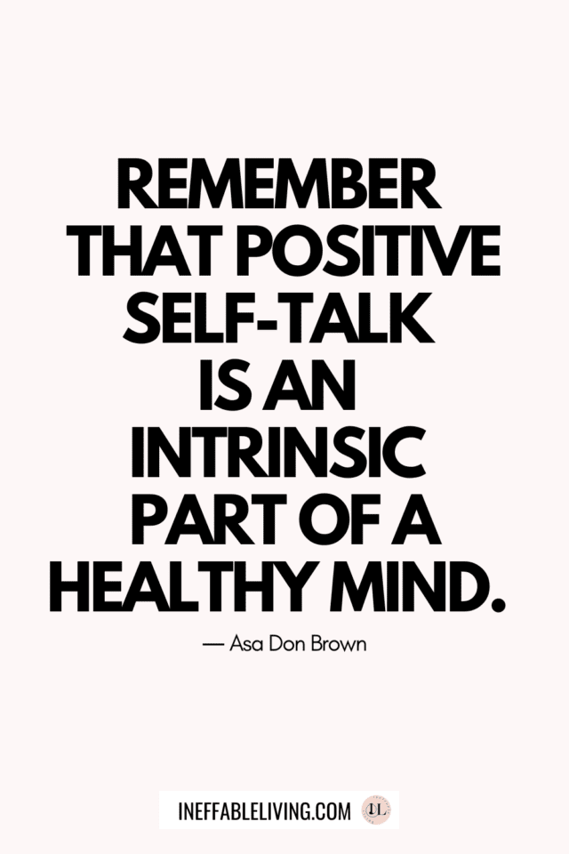 Top 21 Positive Self Talk Quotes