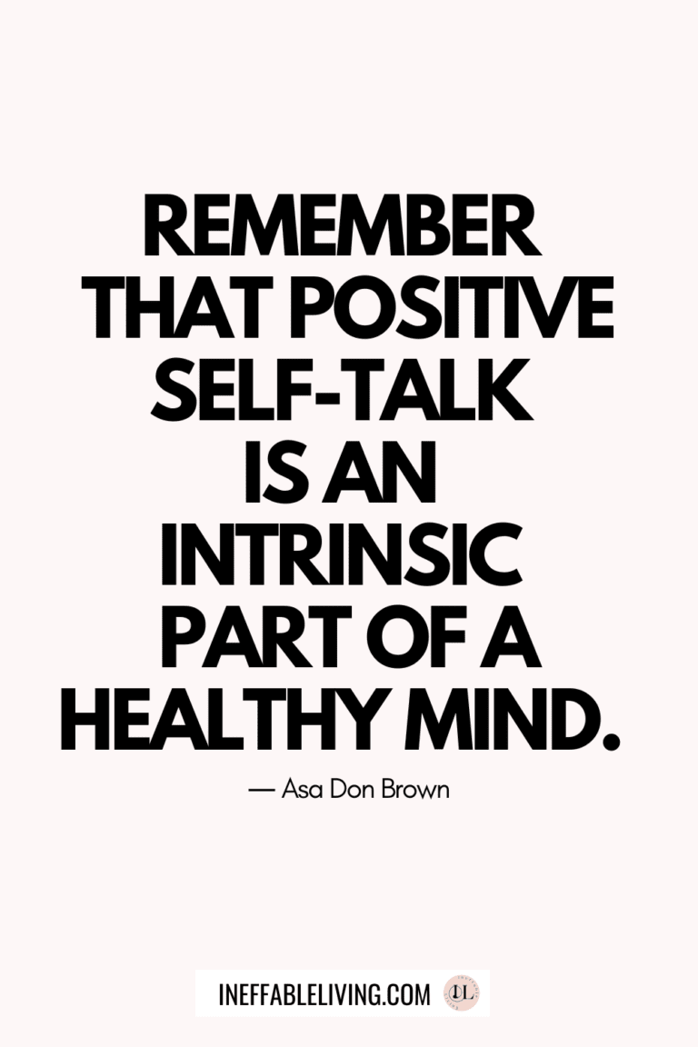 Top 21 Positive Self Talk Quotes