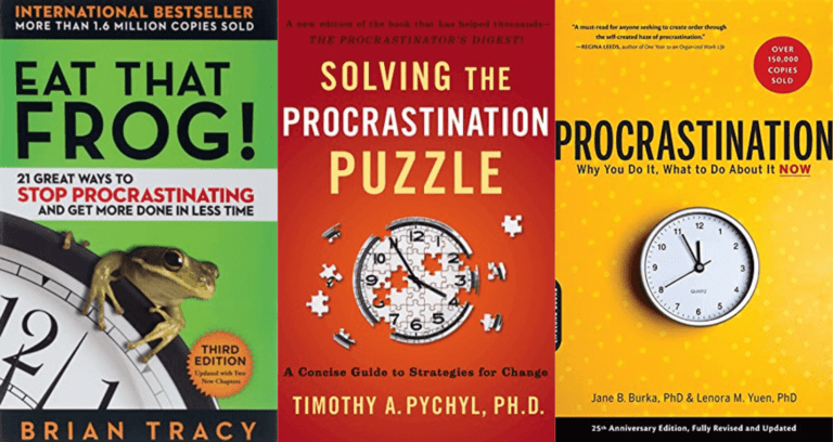 Best 15 Books On Procrastination