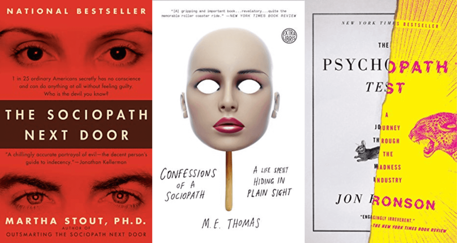 Best 8 Books On Psychopaths And Sociopaths