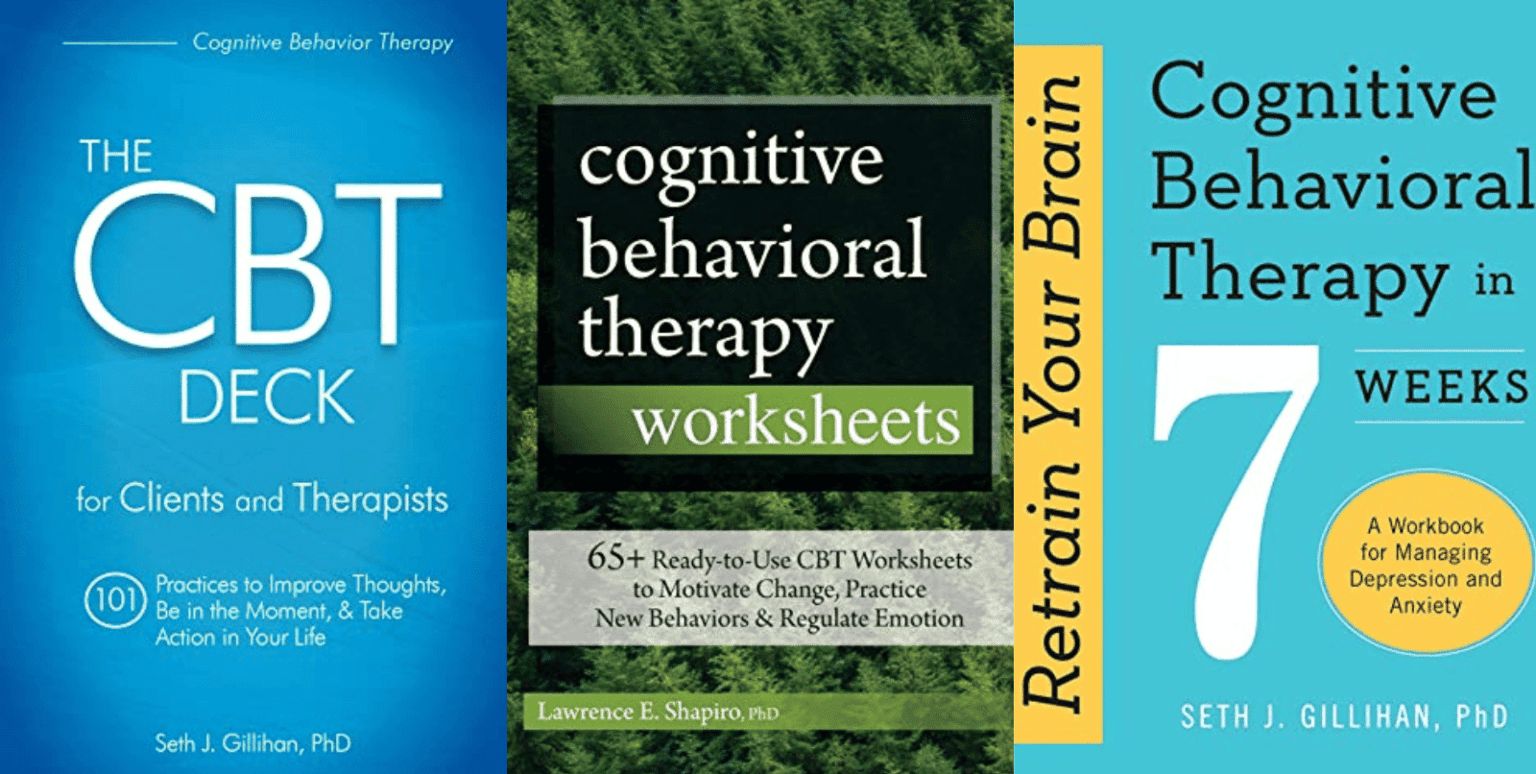 Best 10 CBT Therapy Books (+FREE CBT Worksheets Bundle)