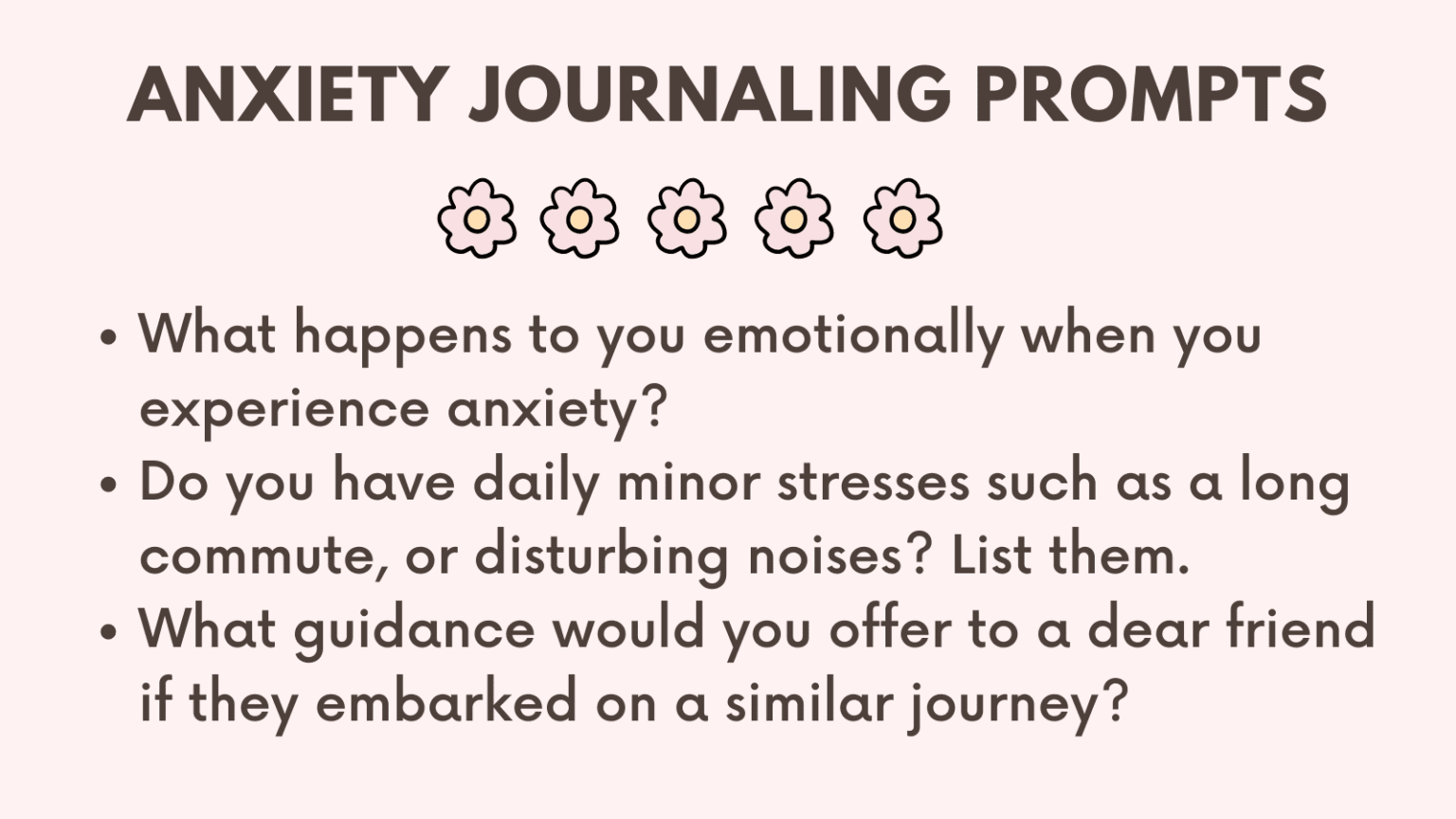 Best 20 Anxiety Journaling Prompts (+FREE Anxiety Worksheets)