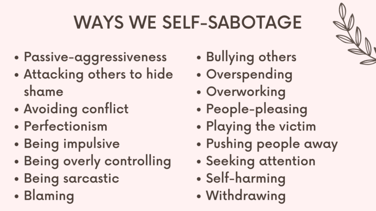 Best 7 Self Sabotage Books