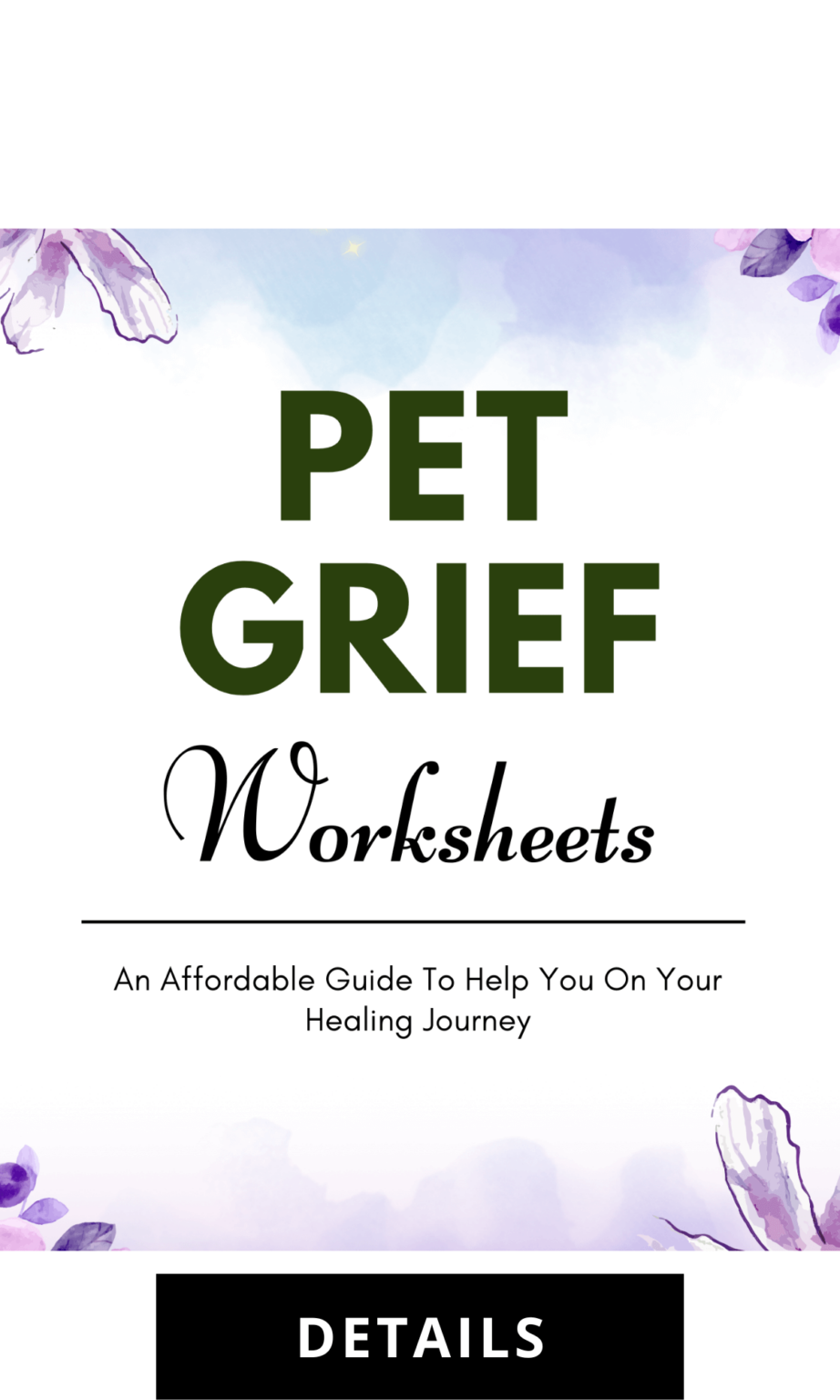 Pet Grief Worksheets