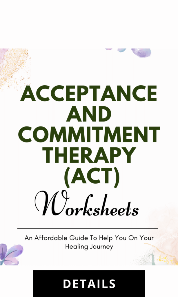 Acceptance and Commitment Therapy (ACT) Worksheets (2)